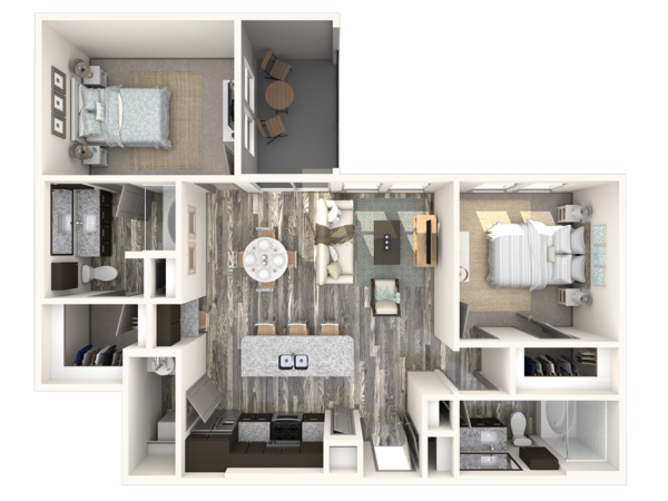 One- and Two-Bedroom Apartments in Frisco | Bell Frisco